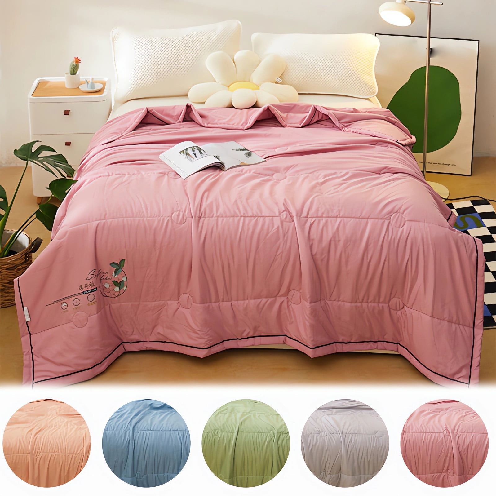 XGFHYJEH Bed Quilt, Bed Quilt Twin, Clearance Quilt, Soft Quilt, Single ...