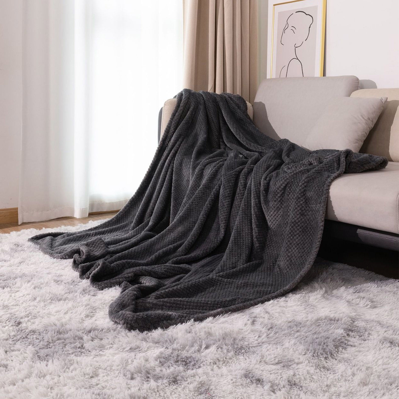 XGFHYJEH Blankets and throws, Throw Blankets under $10, Throw Blankets ...