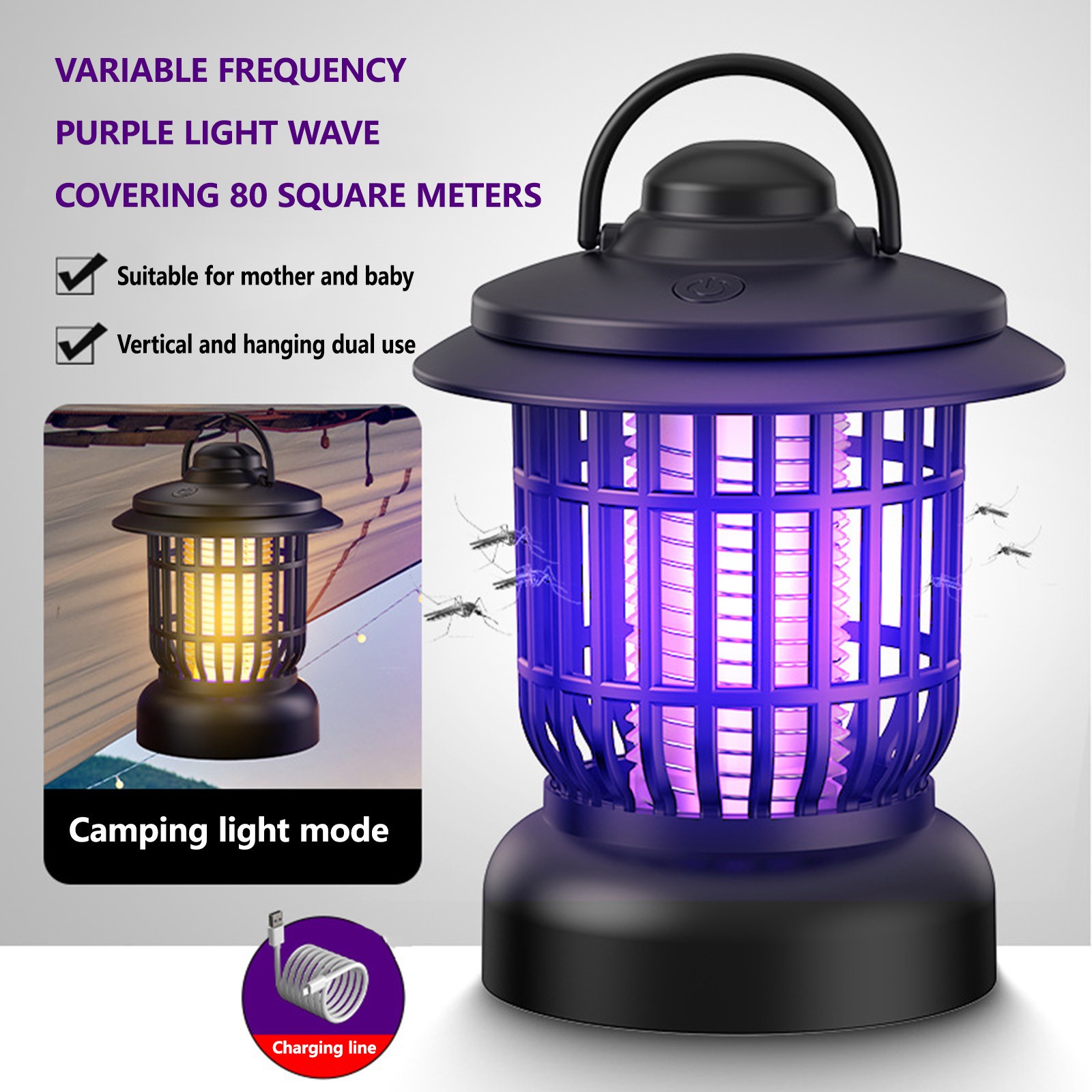 XGFHYJEH Bug Zapper, Mosquito Zapper, Fly Zapper, Insect Zapper ...