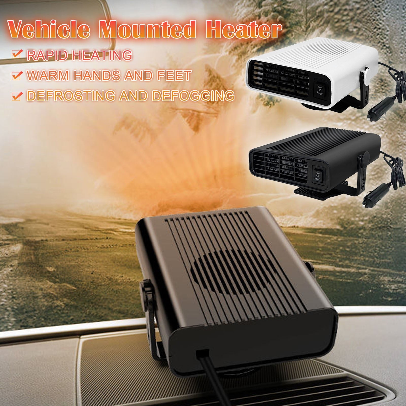 XGFHYJEH Car Heater, Car Heaters for Vehicle, Car Heater Defroster That ...