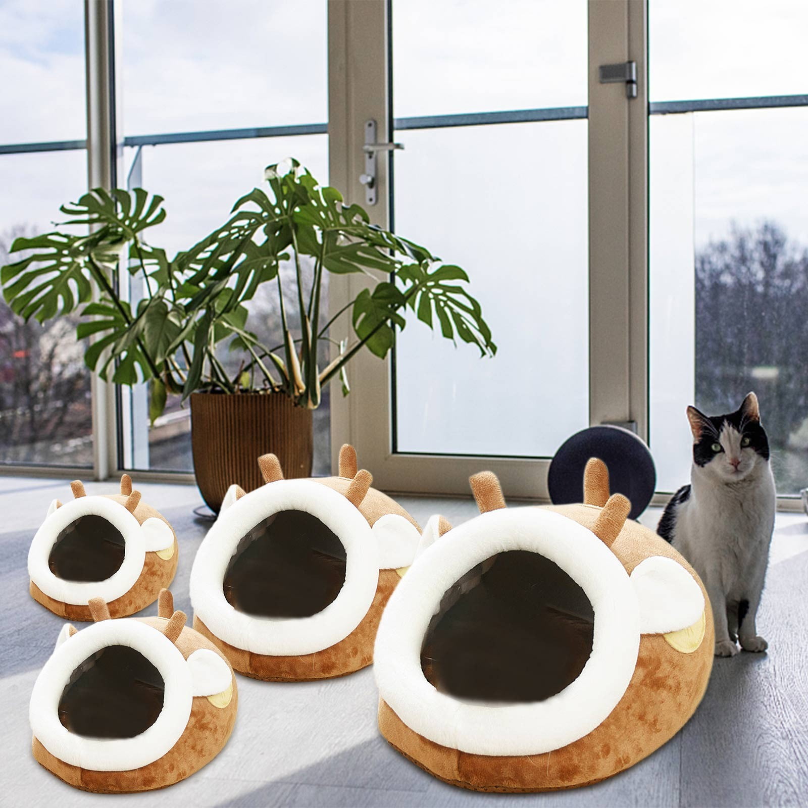 XGFHYJEH Dog Beds Under $20, Small Dog Beds, Medium Dog Beds, Warm Dog ...