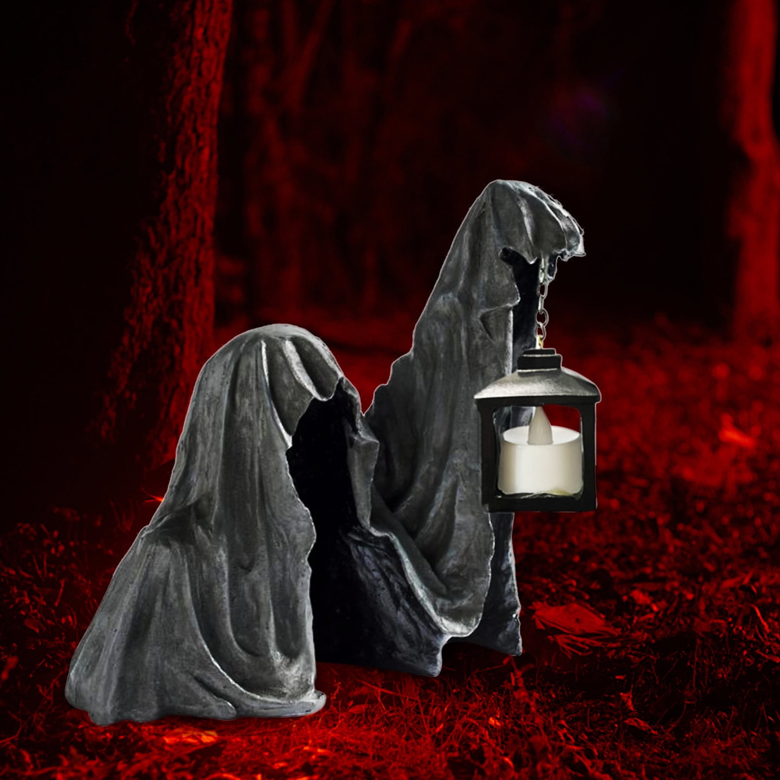 XGFHYJEH Halloween Decorations Decor, Ground Messenger With Lantern ...
