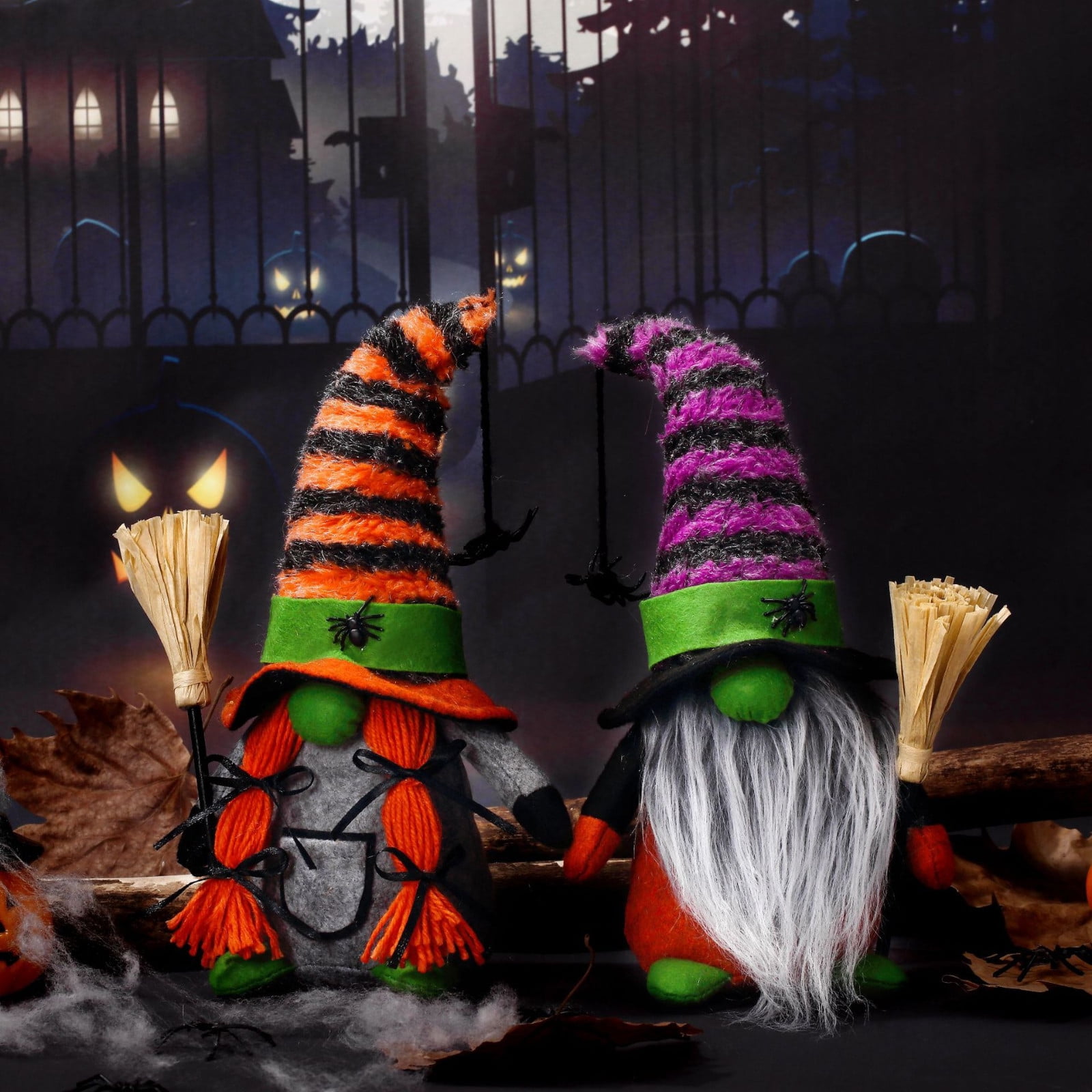 XGFHYJEH Halloween Faceless Doll Ghost Decorations, Halloween Indoor ...