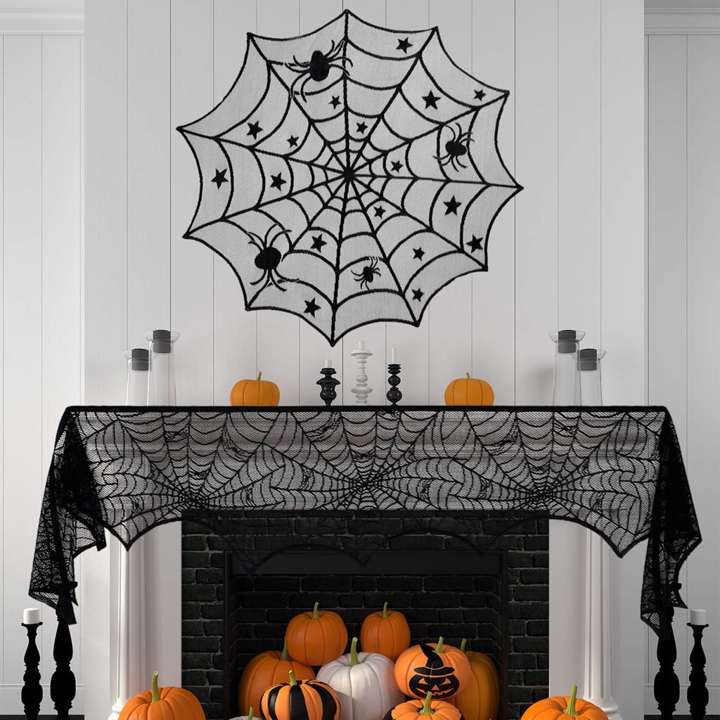 XGFHYJEH Halloween Tablecloth Decorations Indoor Outdoor, Halloween ...