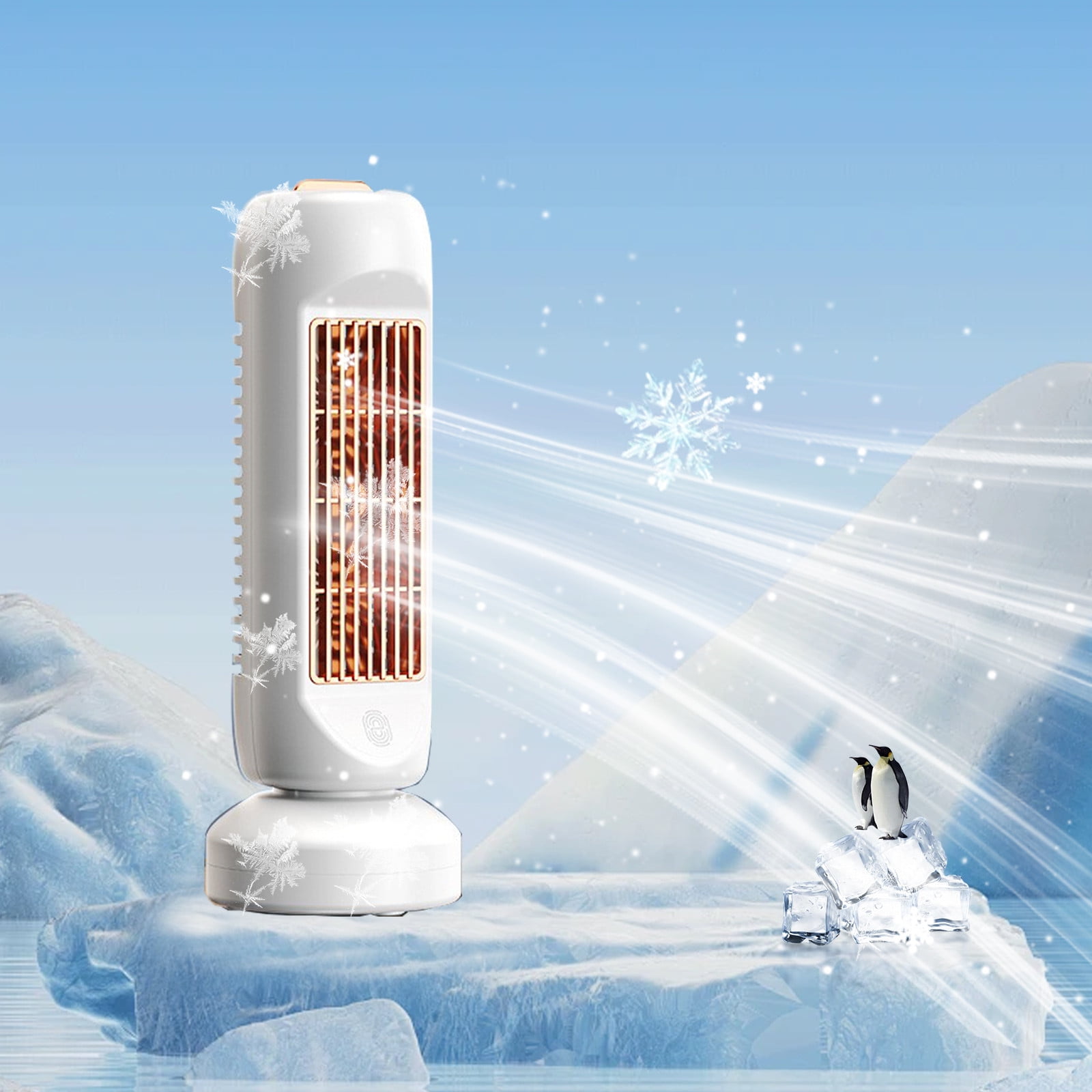 XGFHYJEH Tower Fan, Bladeless Tower Fan, Small Floor Fan, Personal ...