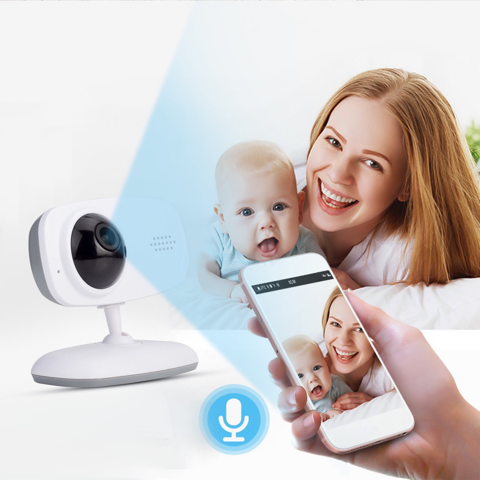 XGFHYJEH Wireless Cameras for Home Security, Indoor Outdoor Smart WiFi ...