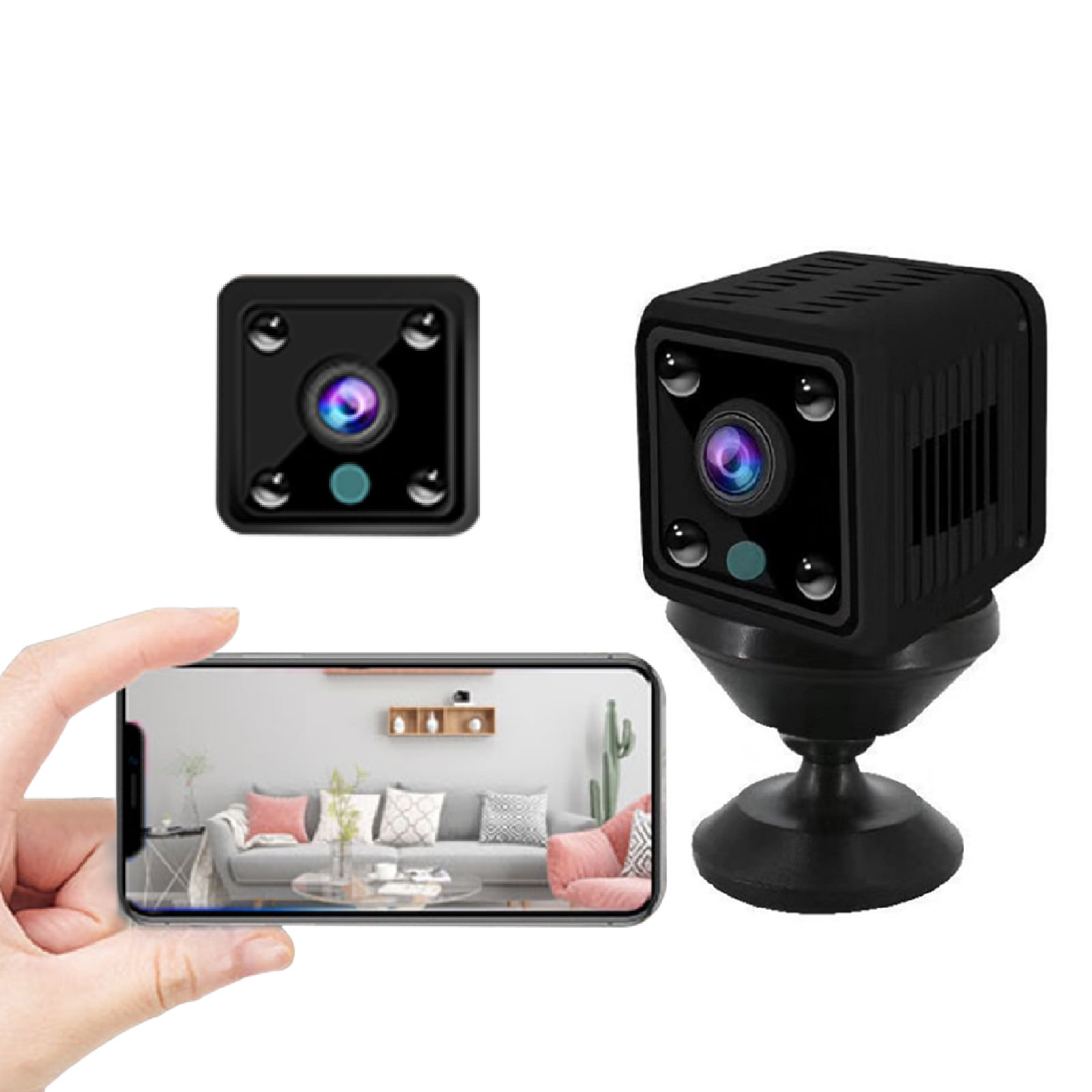 XGFHYJEH Wireless Cameras for Home Security, Indoor Outdoor Smart WiFi ...