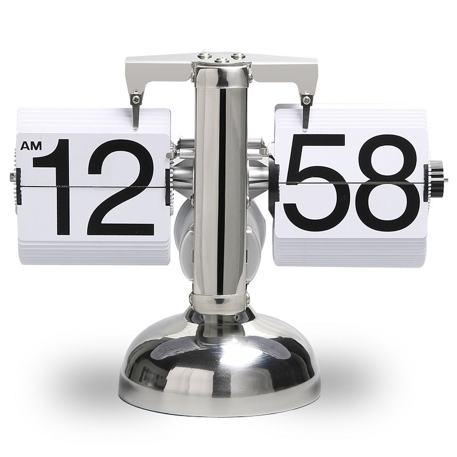 XGNGAN Classic Metal Flipped Desktop Watch Desktop Watch - Walmart.com