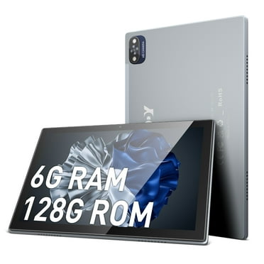 Android 12 Tablet 10.1 inch 128GB Tablet, 2024 Latest Update Octa-Core ...