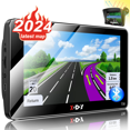 XGODY 2.5D Screen 7 inch Truck GPS Navigation for Car GPS 8GB+256 with Voice Guidance,Speed ...