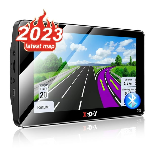 XGODY 2.5D Screen 7 inch Truck GPS Navigation for Car GPS 8GB+256 with ...