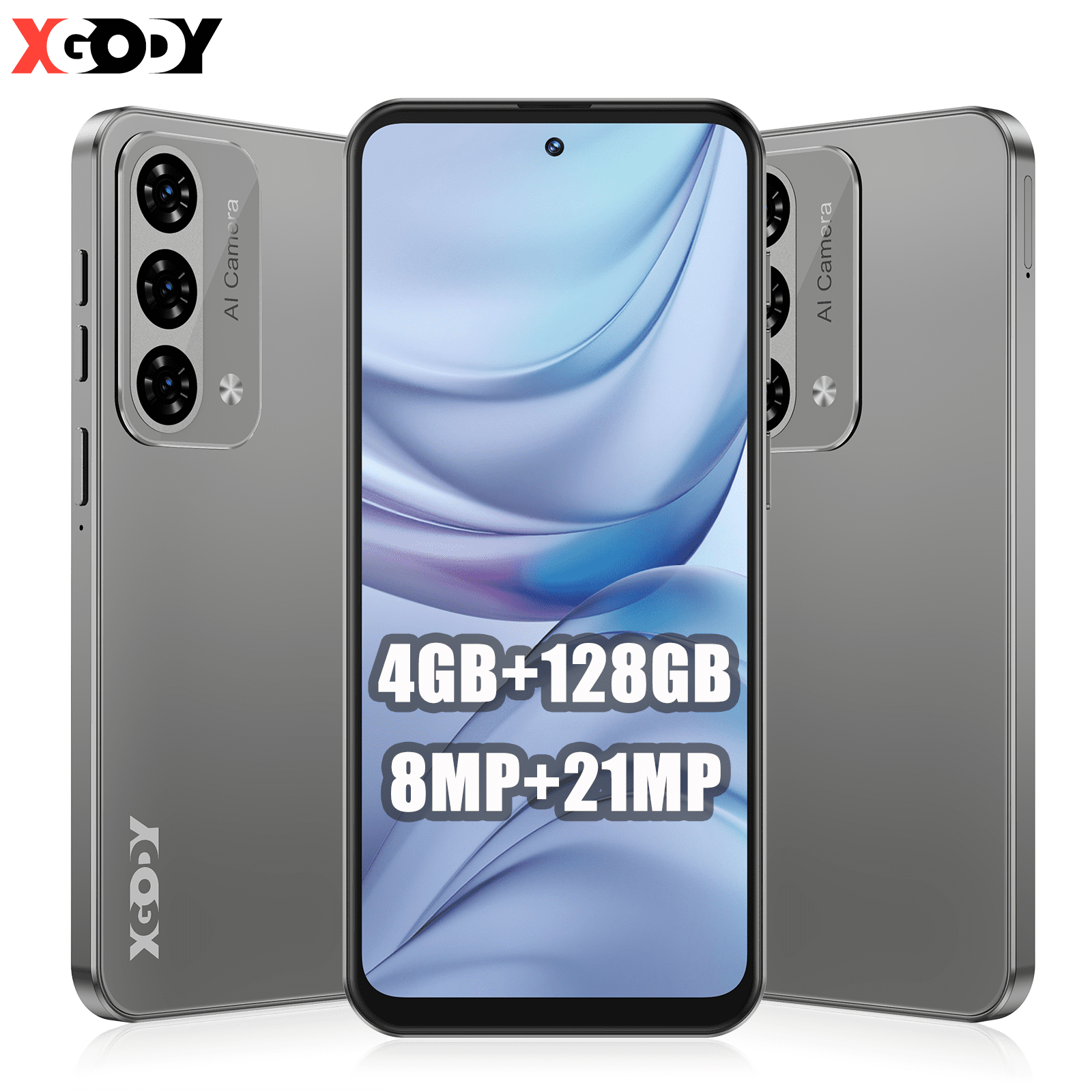 "T-Mobile XGODY 4G Smartphone | Android | Dual Sim | 15MP+8MP | 6.52 ...