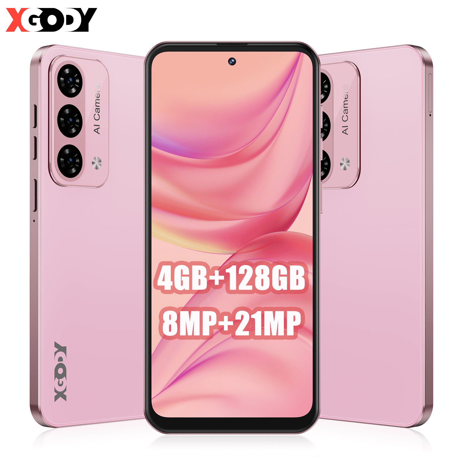 "T-Mobile XGODY A54 Unlocked Android Phone, 6.52"" 4G Dual Sim, 15MP ...