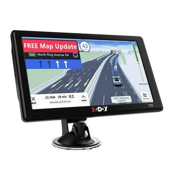 XGODY GPS Navigation for Car Truck, 7" Touchscreen 8G 256M Car GPS ...