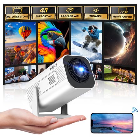 Ematic 150" HD-Pro 720P Home Theater Projector W/TV Antenna (EPJ722A ...