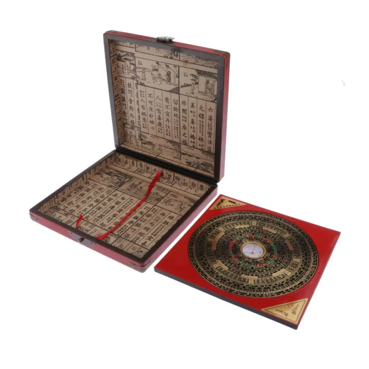 Xgzhp1 Vintage Classic Chinese Feng Shui Luo Pan Compass Tool For Good Luck And Collectibles