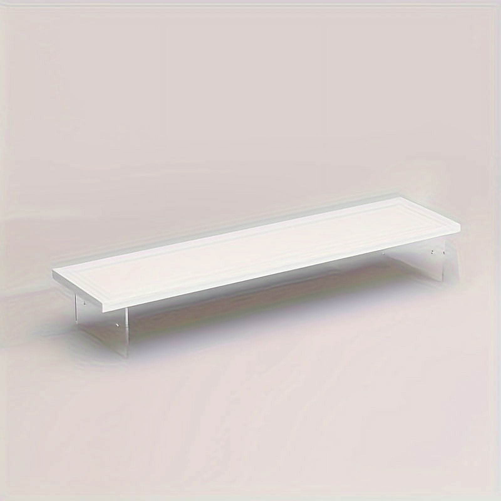 XGZHP2 Heightening Single Layer Desktop Computer Rack with Clear Shelf ...