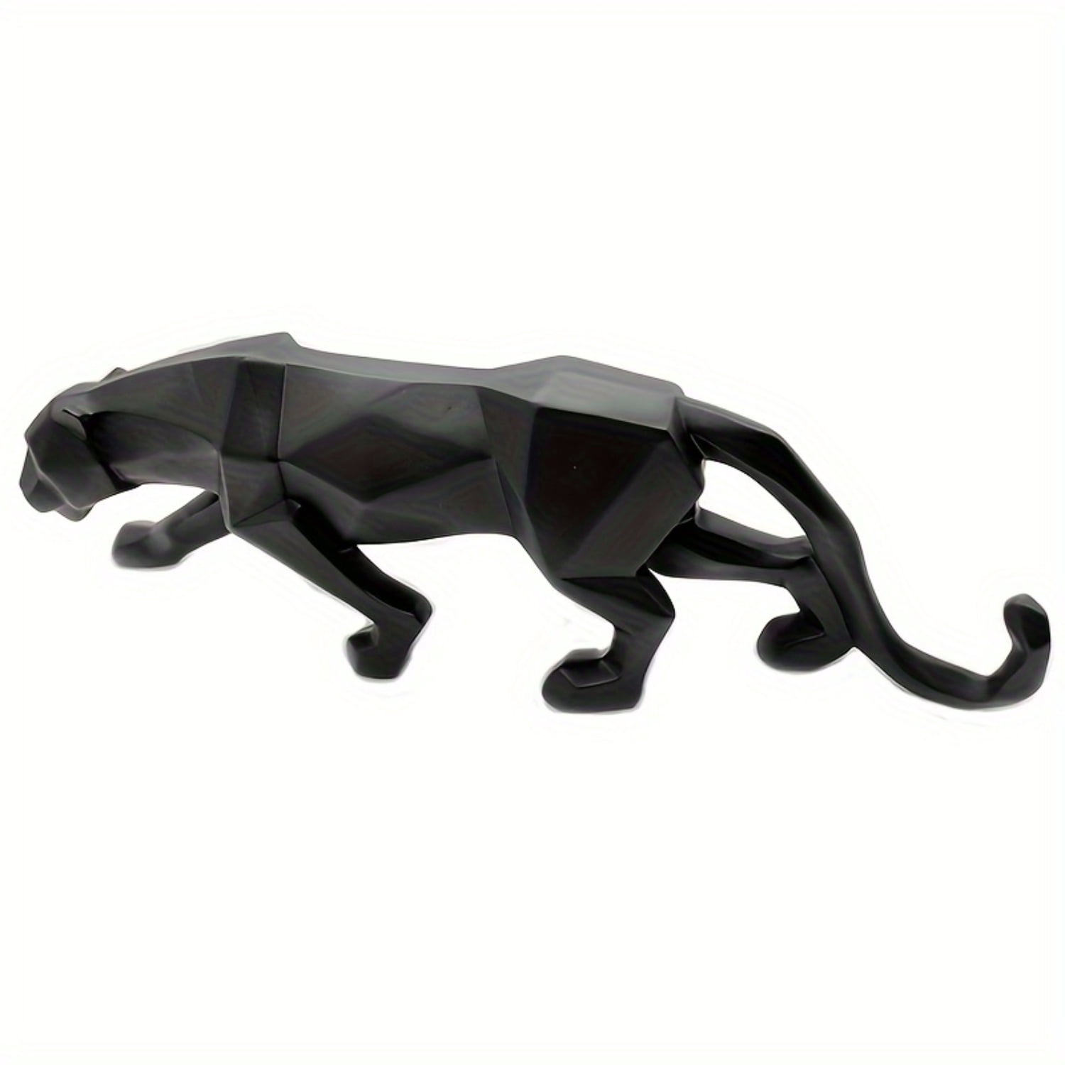 XGZHPJZ 1pc Panther Statue - Striking Abstract Geometric Resin ...