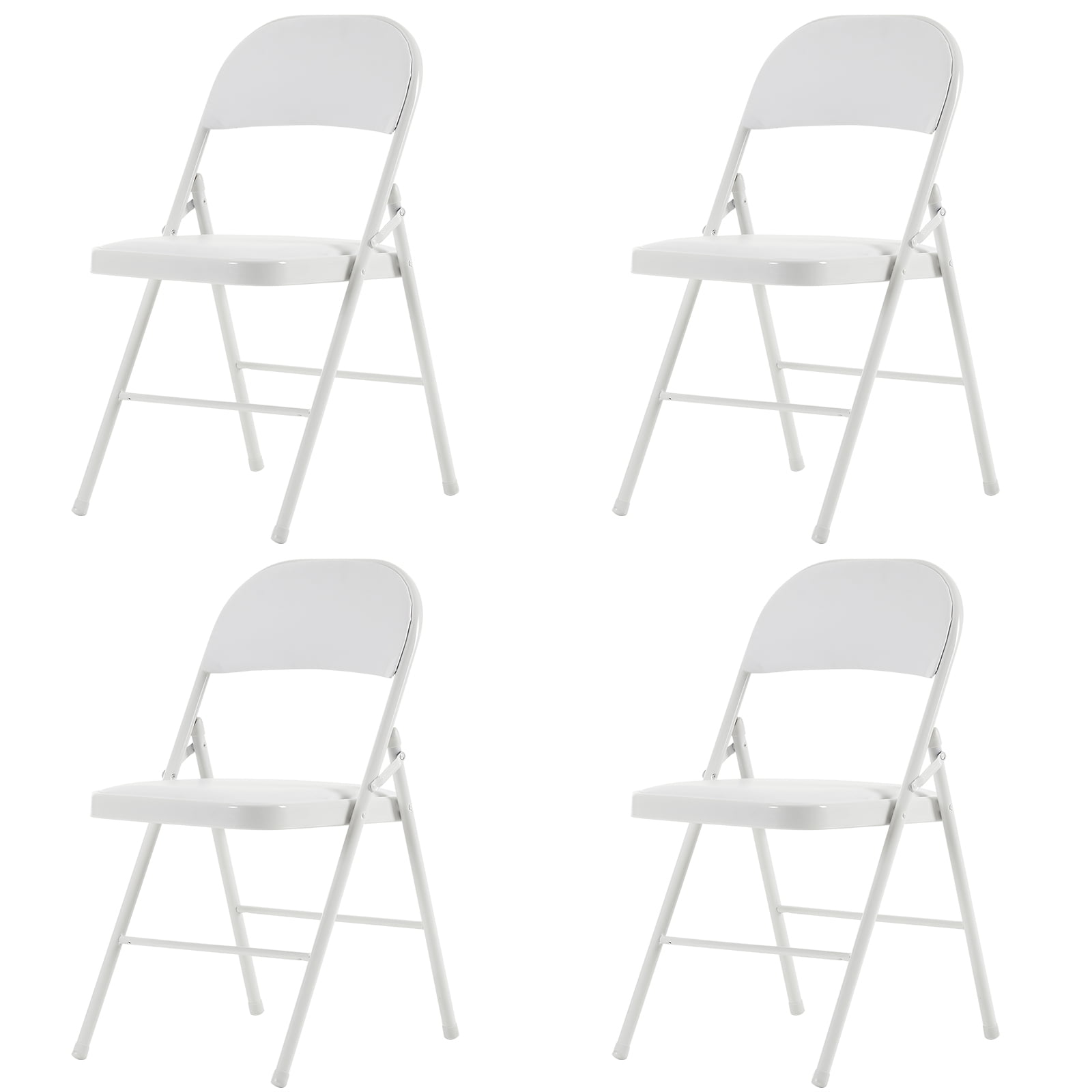 XGeek 4Pcs Elegant Foldable PVC Chairs for Convention and Exhibition ...