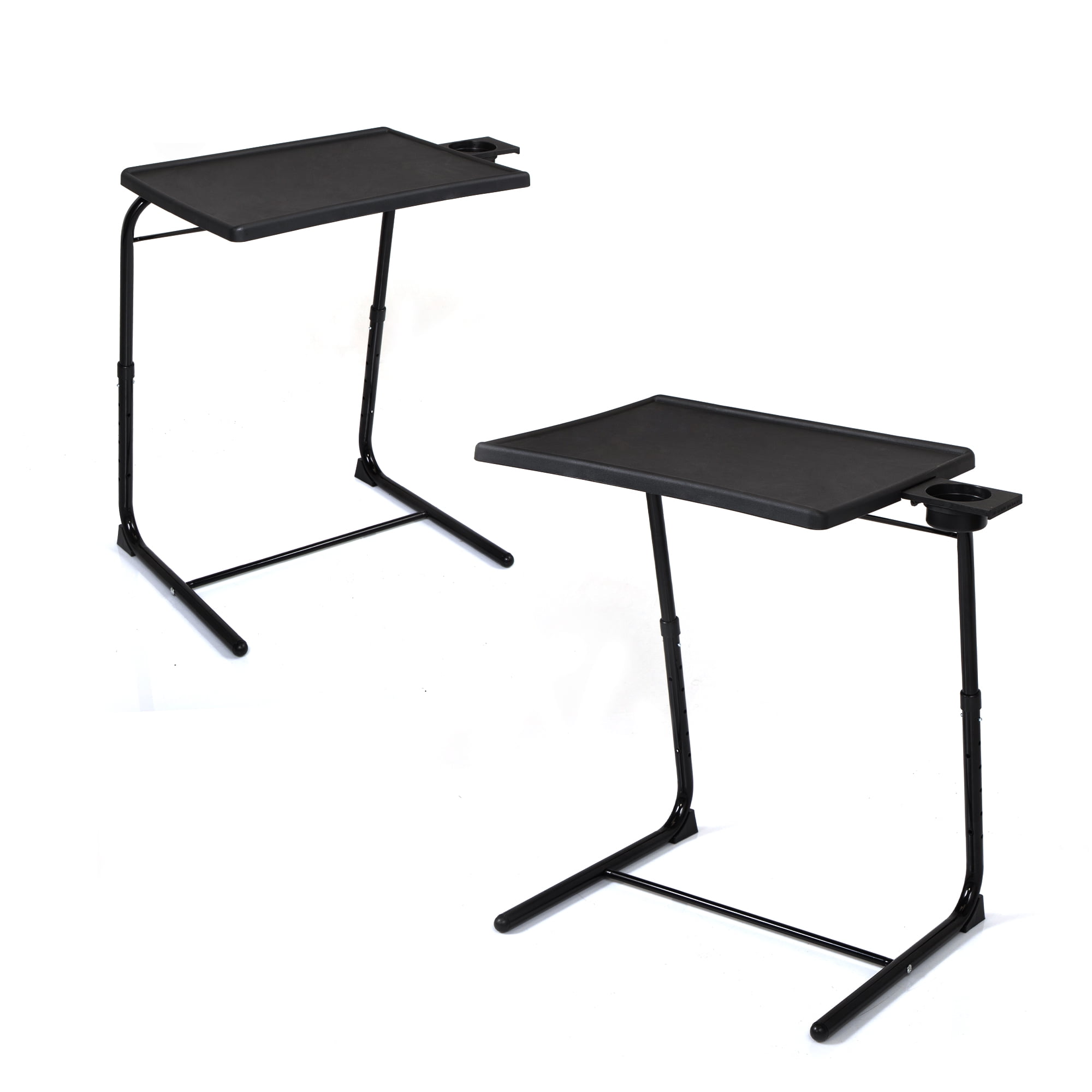 XGeek Portable Computer Table, Office Desk Adjustable Height & Angle, 2 ...