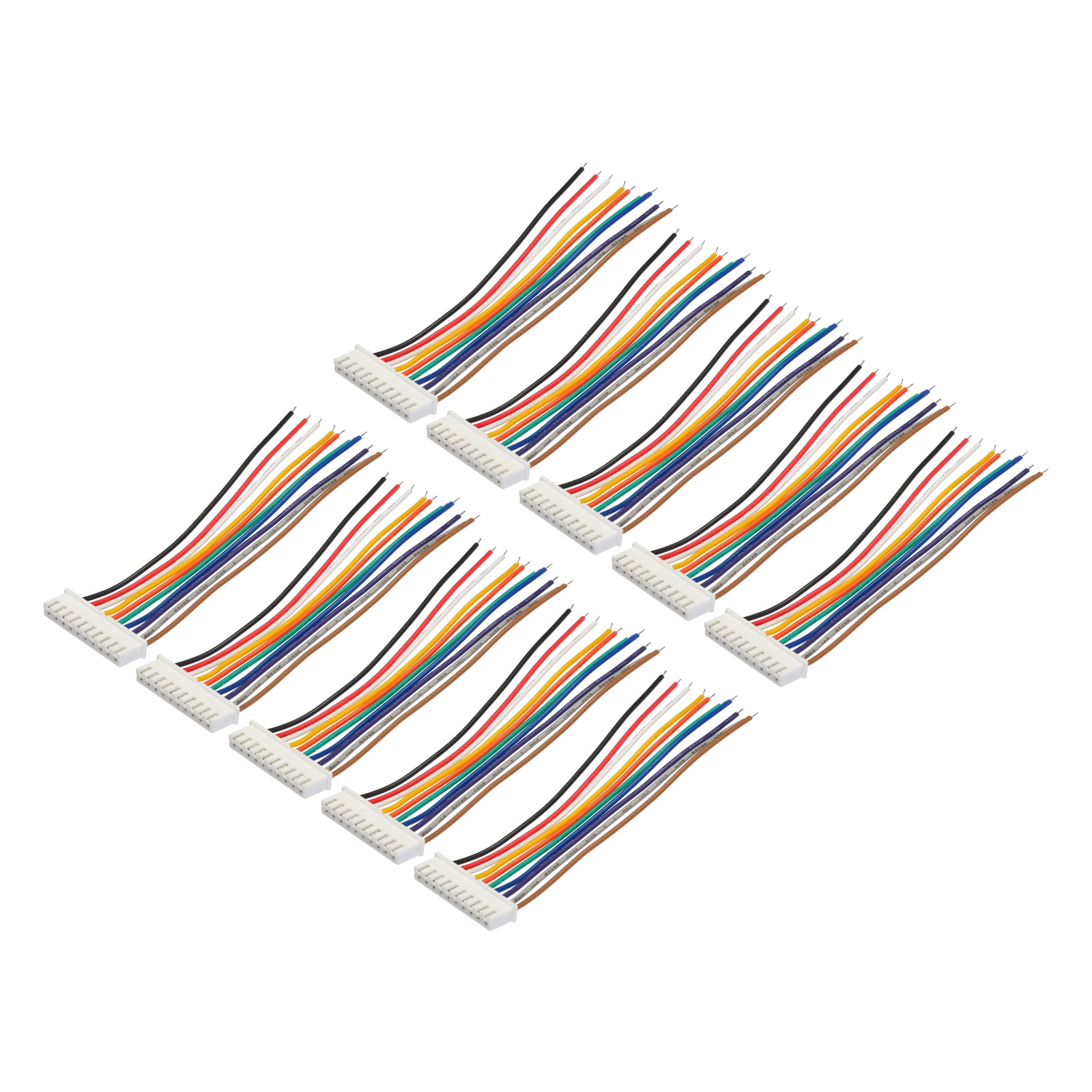 XH Connector 2.54 mm Pitch 10pin Female Connector Plug with Wire Cable ...