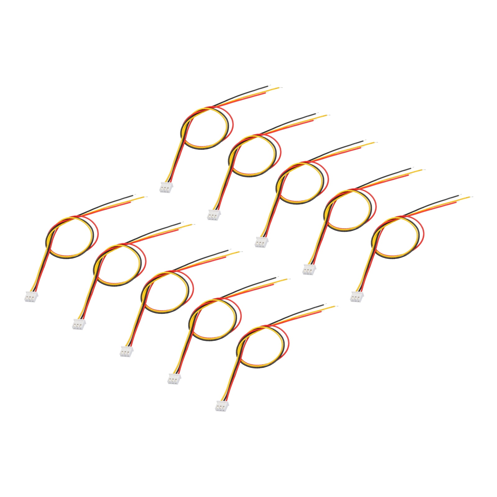 XH Connector 2.54 mm Pitch 3pin Female Connector Plug with Wire Cable ...