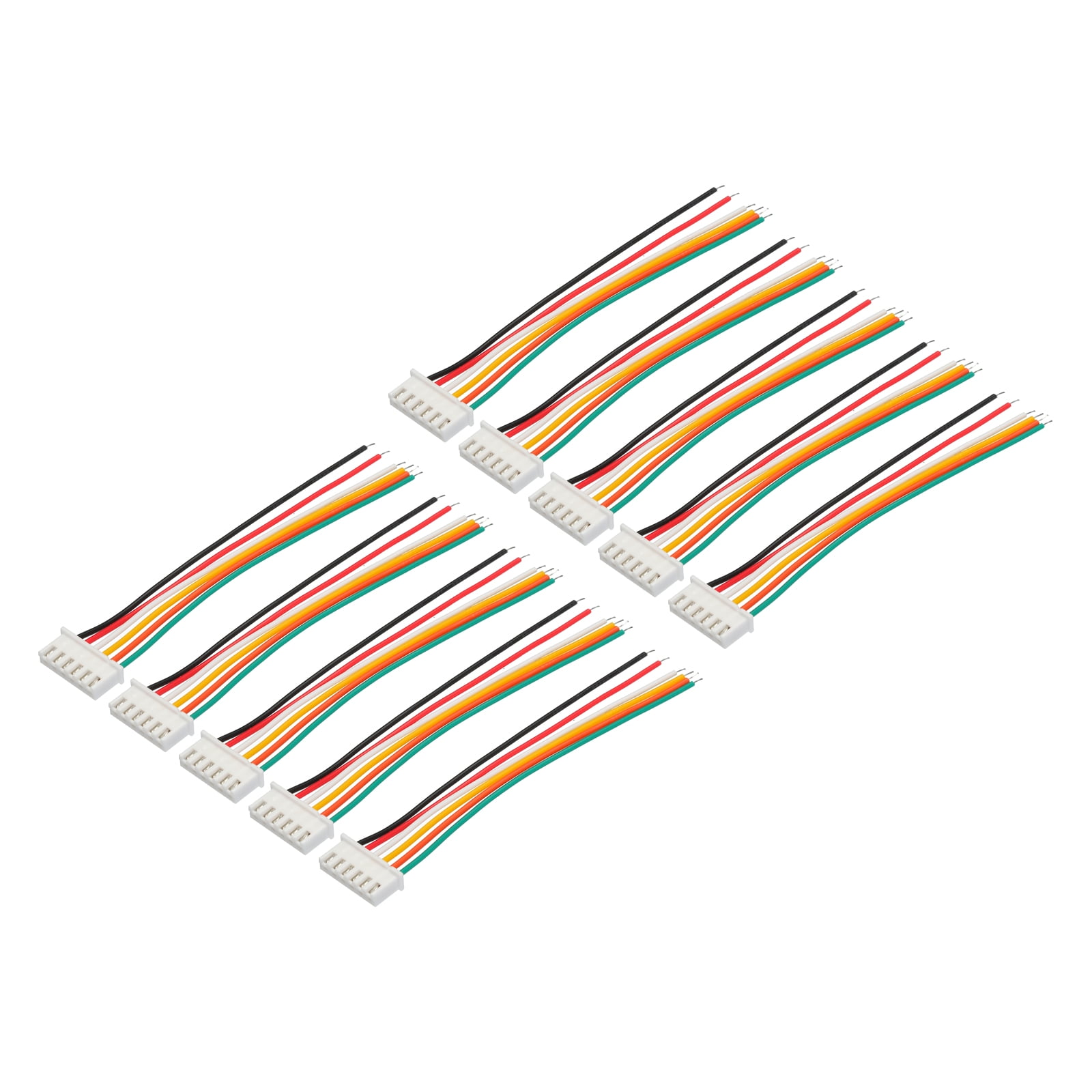 XH Connector 2.54 mm Pitch 6pin Female Connector Plug with Wire Cable ...