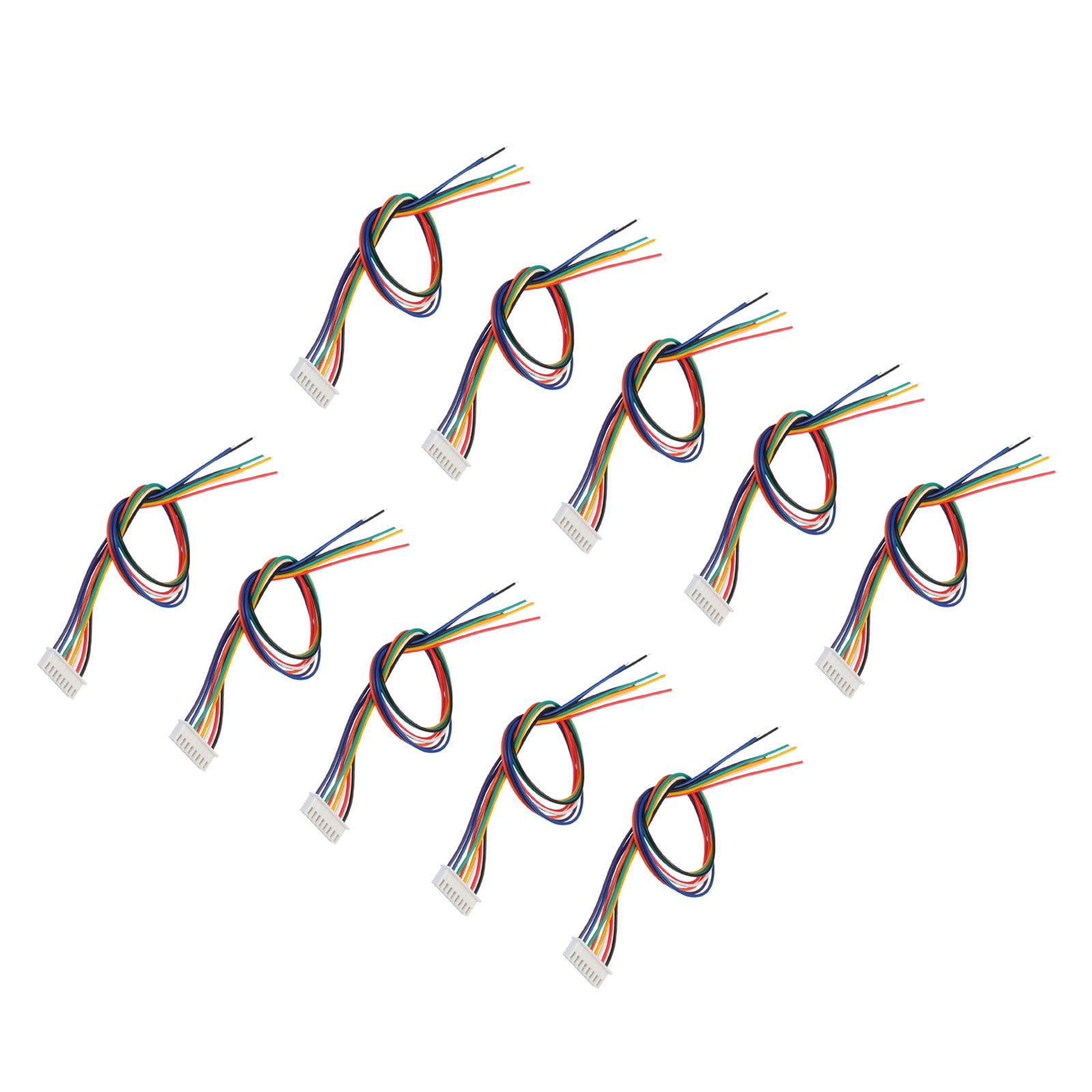 XH Connector 2.54 mm Pitch 8pin Female Connector Plug with Wire Cable ...