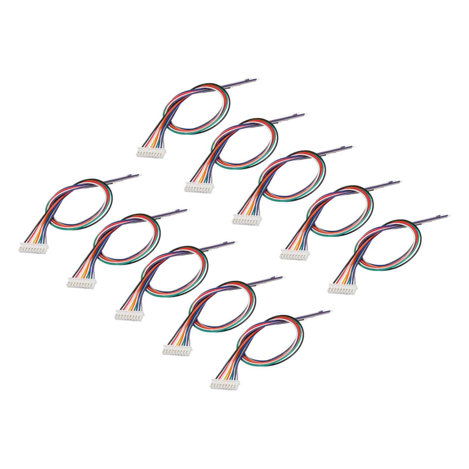 XH Connector 2.54 mm Pitch 9pin Female Connector Plug with Wire Cable ...