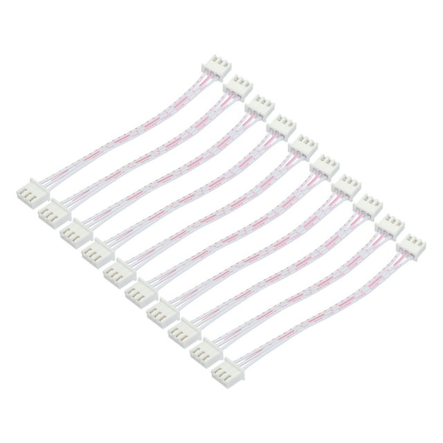 XH Connector 2.54 mm Pitch Female Adapter Cable Jumper Wire 3pin Double ...