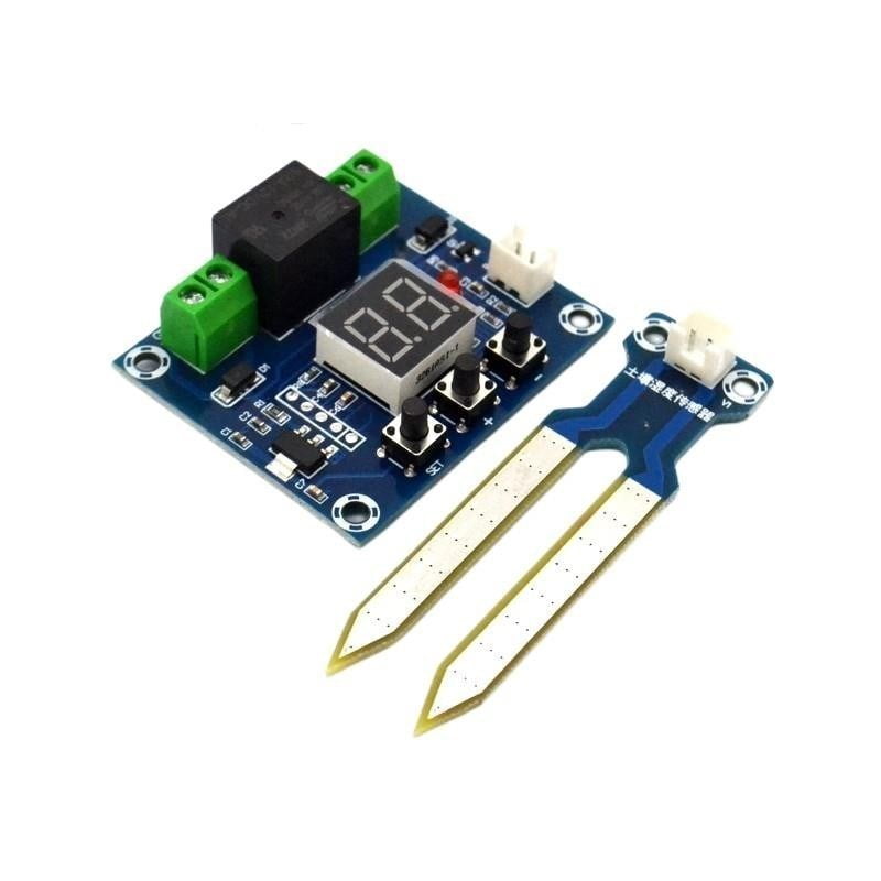 XH-M214 12V Soil Moisture Sensor Irrigation Controller Automatic ...
