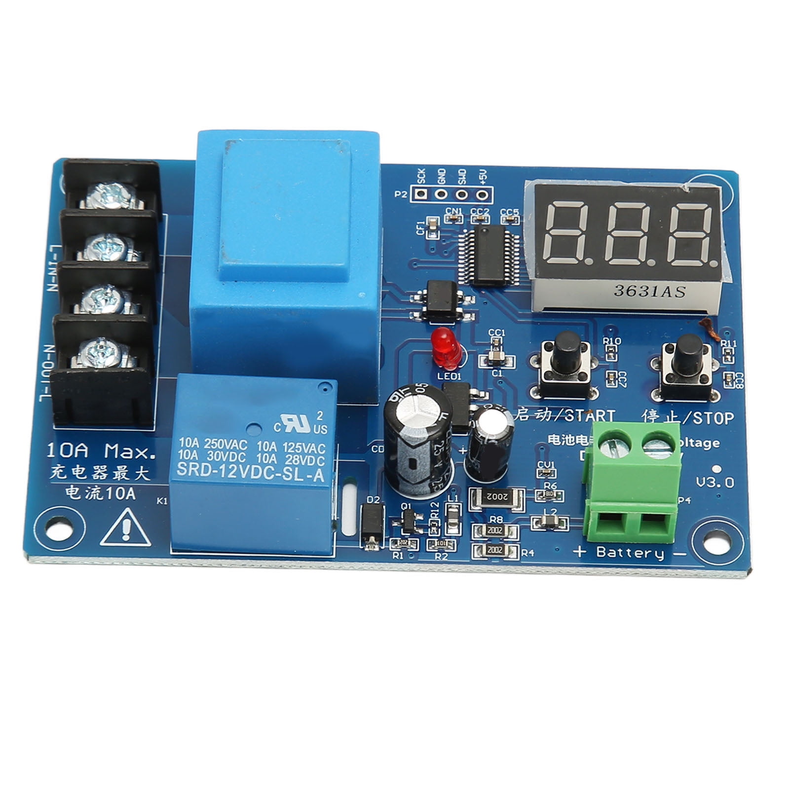 XH M602 Charge Control Module LED Display Lithium Battery Charger ...
