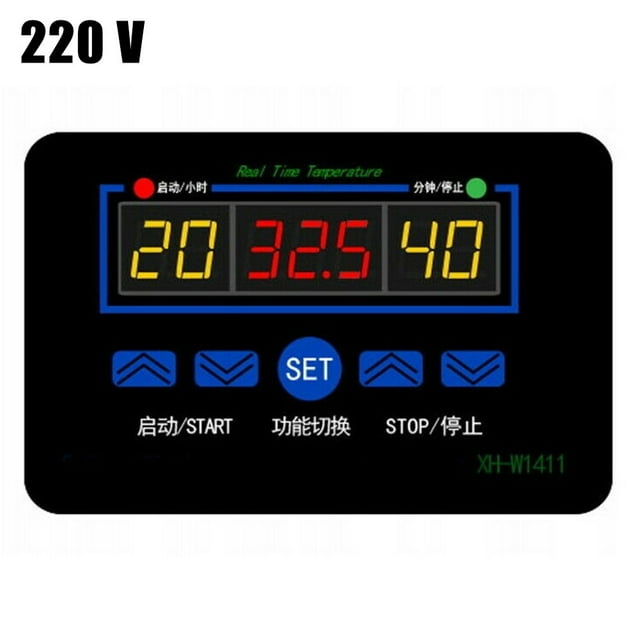 XH-W1411 Digital Thermostat DC 12V/100-240V Temperaturregler ...