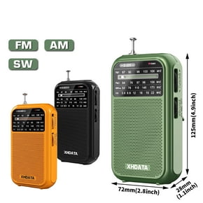 Mini Radios and Portable Audio Devices for Home and Outdoors