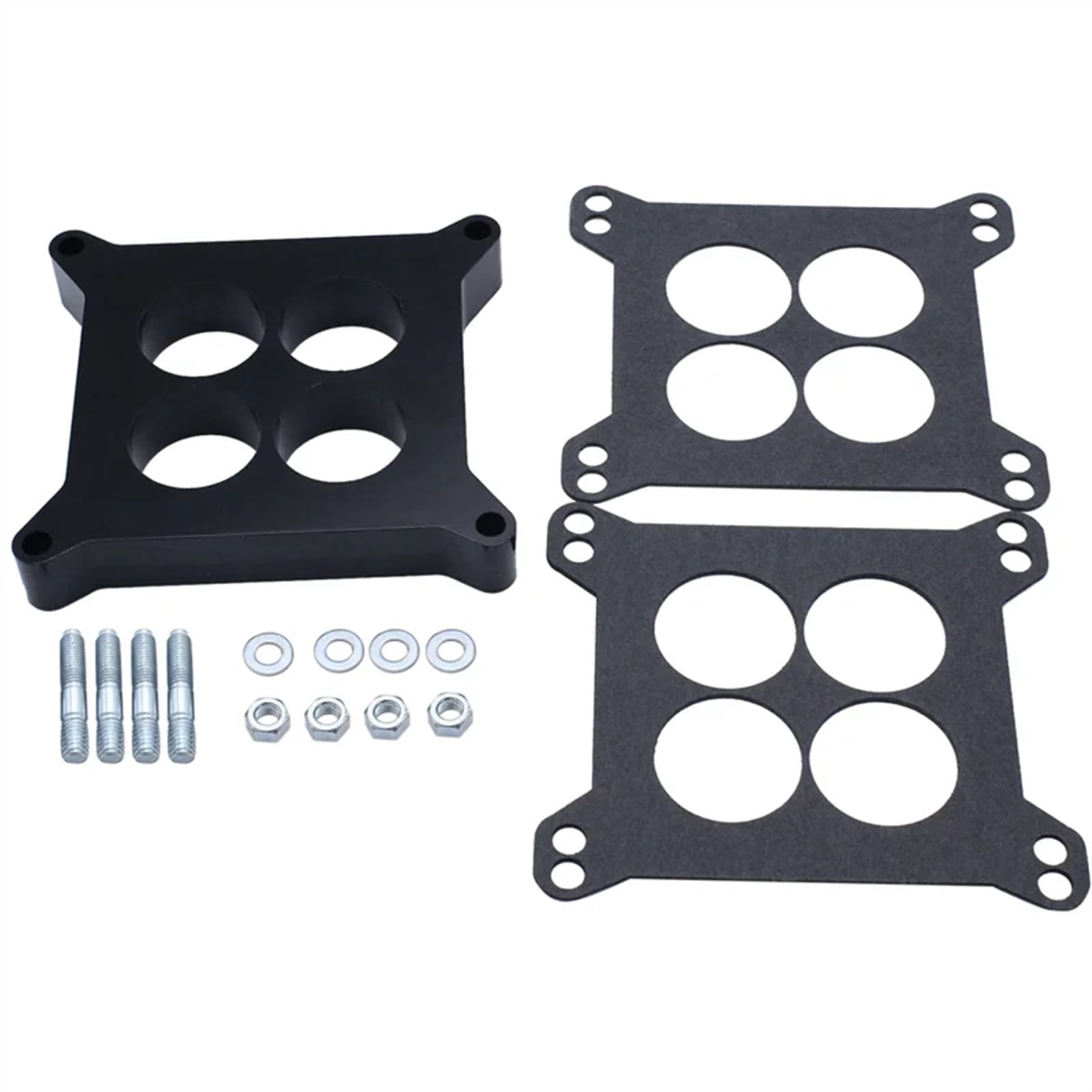 XHHTING 1 Inch Ported Phenolic Carburetor Spacer, for Edelbrock, for ...