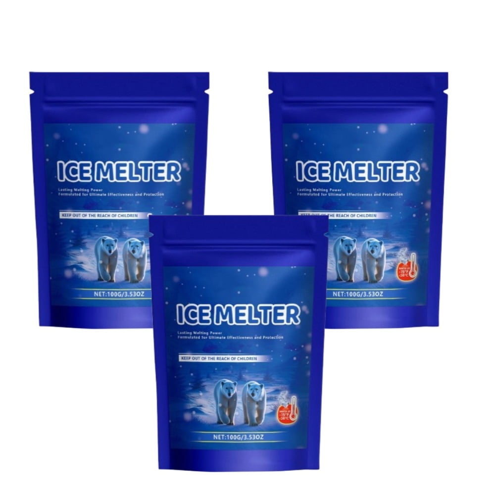 XHJUN 100g Pet Safe Snow Melt - Safe for Concrete, a Great Choice for ...