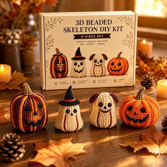 Beaded Pumpkin