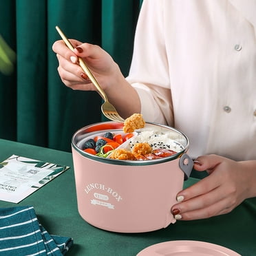 Inu Insulated Warm School Bento Lunch Box with Stainless Steel Hot Food ...