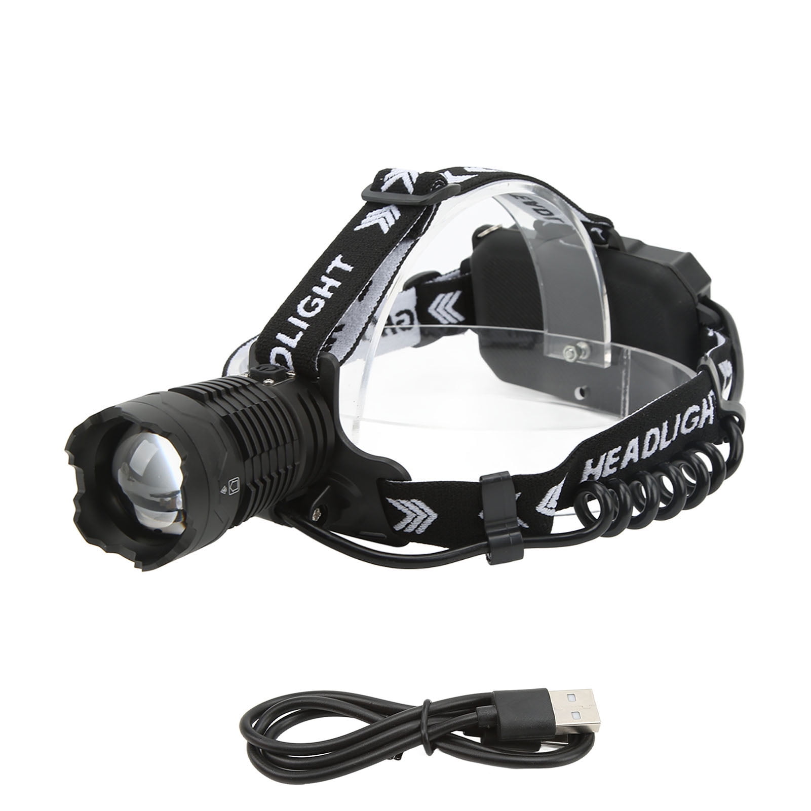 XHP360 LED Rechargeable Headlamp Micro Type C 36 Core 2800‑3000LM IPX4 ...