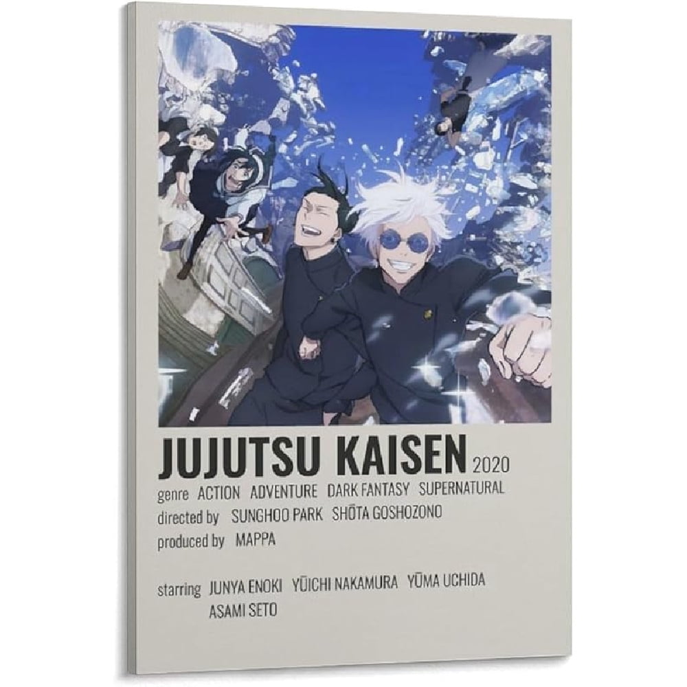 XHUOPSKQM Japanese Anime Caricature Jjk Poster (12) Room Aesthetics ...