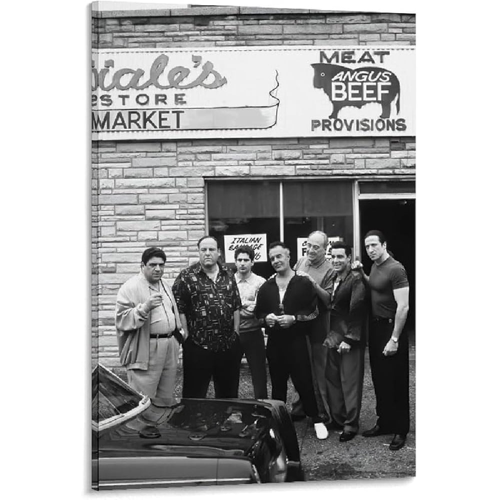 XHUOPSKQM Prints The Sopranos Family Black & White Poster (1) Artworks ...
