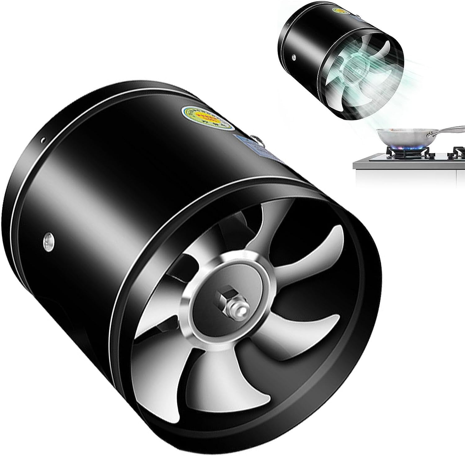 XHtang Multifunctional Super Suction Silent Exhaust Fan, Powerful Mute ...