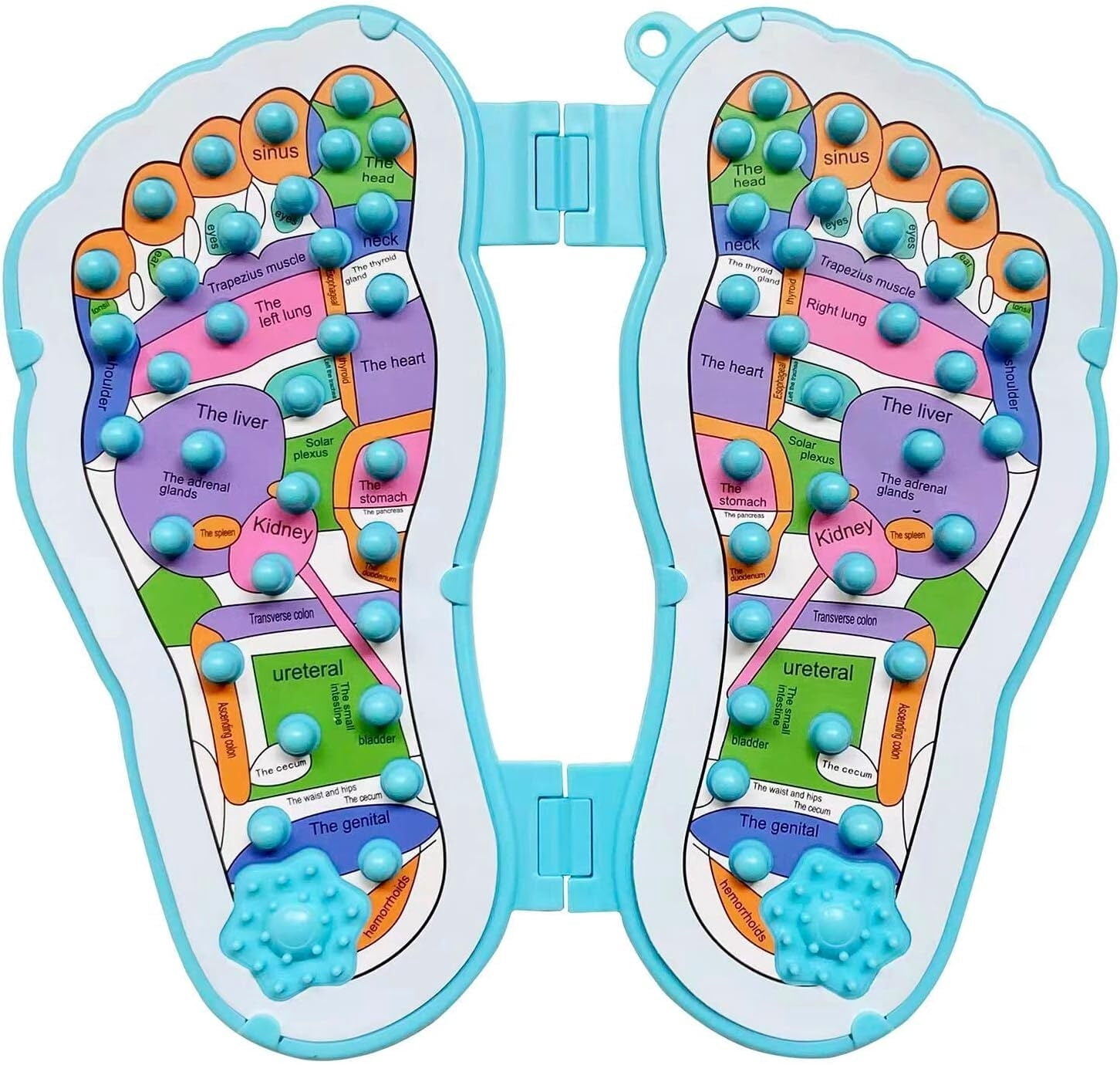 XIA0LE Foot Acupressure Pad With Protruding Points For Stimulation And ...