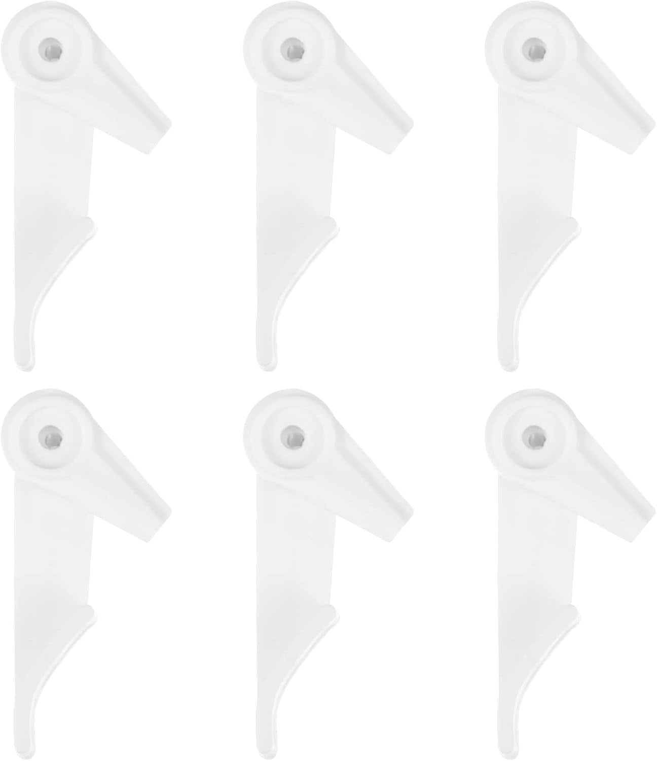 XIACOCO-50 Sets Led Strip Light Mounting Brackets Plastic Ceiling Light ...