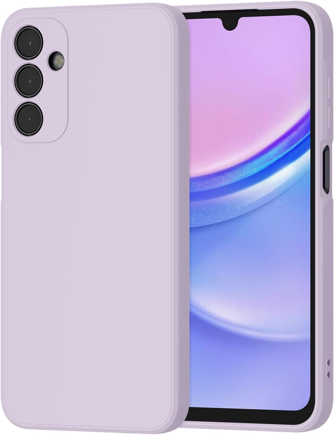 XIACOCO-Case For Samsung Galaxy A15 5G, Stylish Liquid Silicone Slim ...