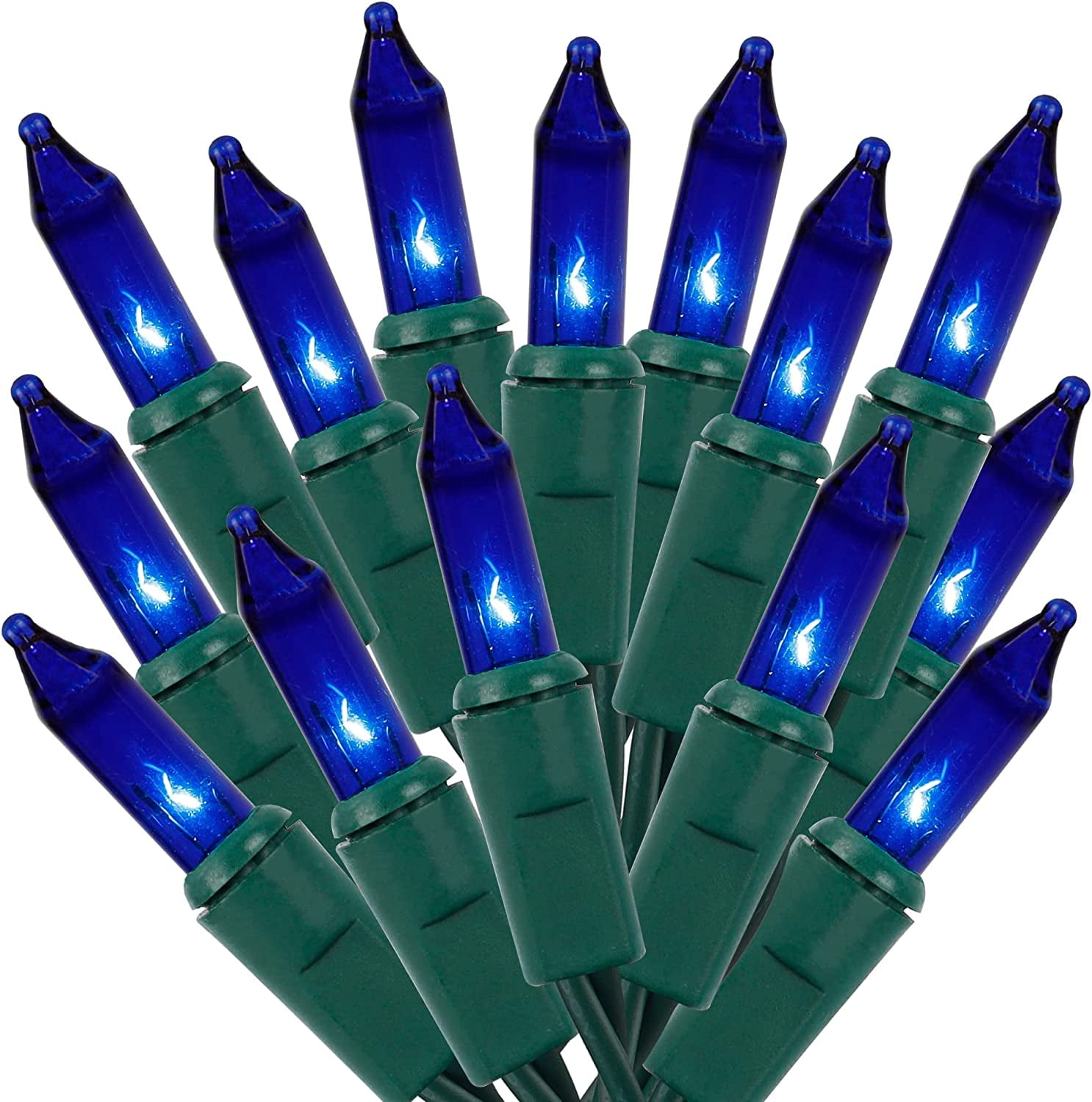 XIACOCO-Christmas String Lights, 150 Count 33 Ft Incandescent Mini ...