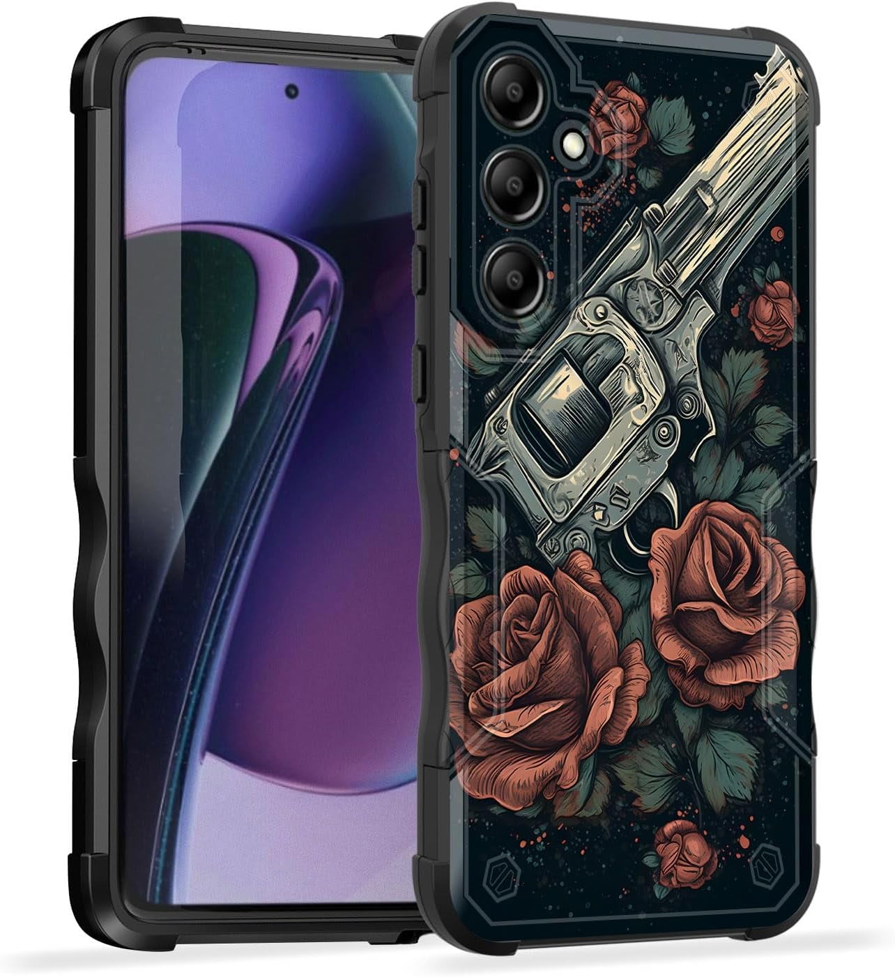 XIACOCO-For Galaxy A35 5G Case,[Dual Layer][10 Ft Military Grade Drop Protection] [Non-Slip ...