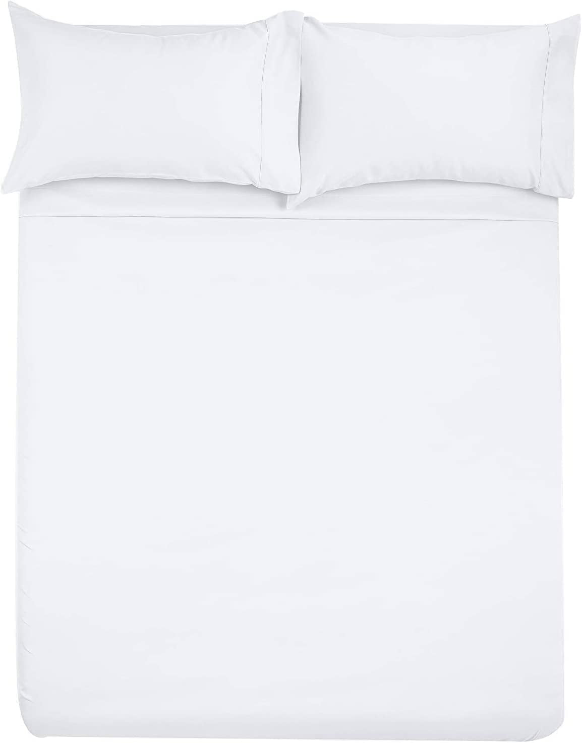 XIACOCO-Microfiber Rv Sheet Sets, 70X80 Camper King, White Solid - Fits ...