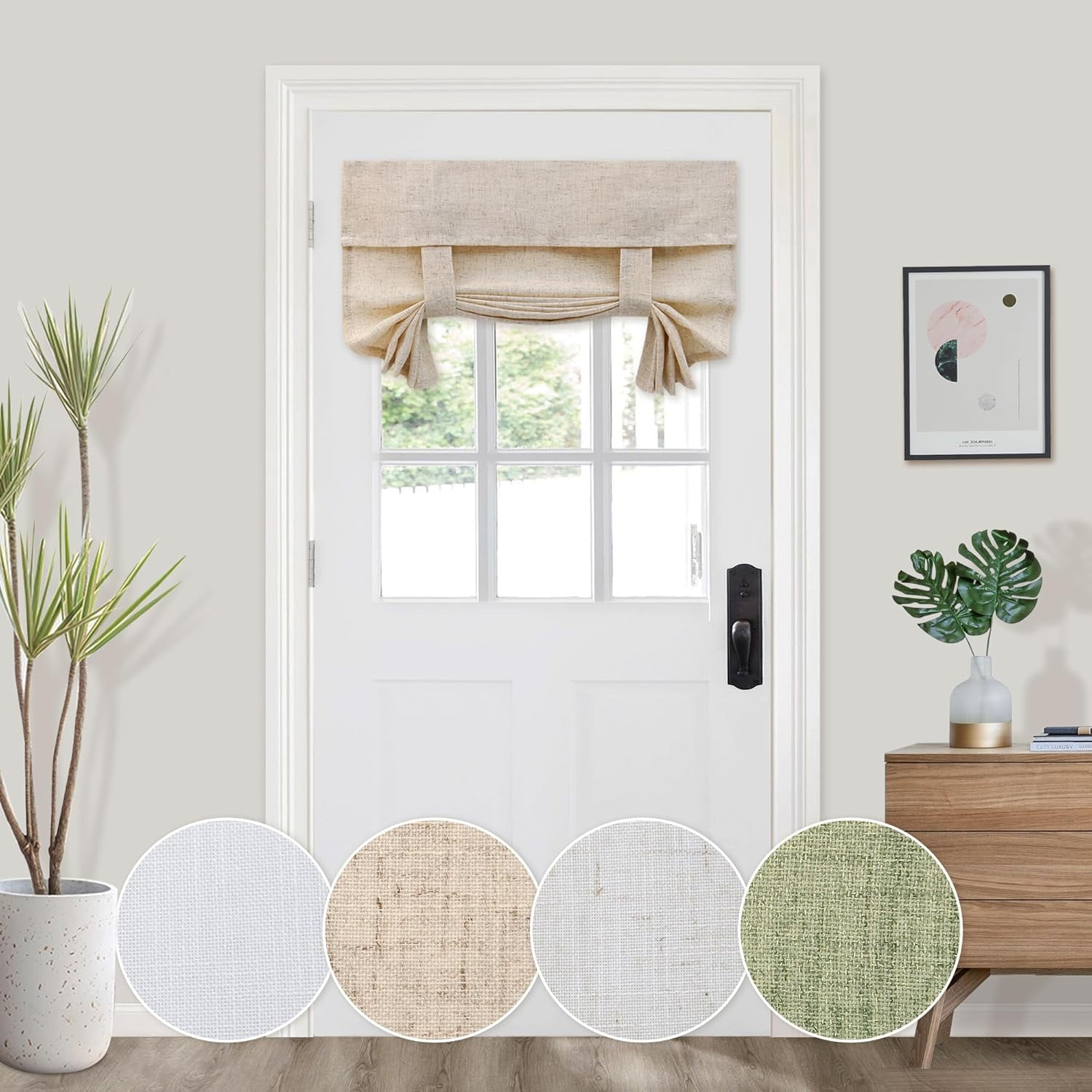 XIACOCO-White Sheer Curtains 84 Inches Long 2 Panels Set, Sheer White Curtains For Living Room ...