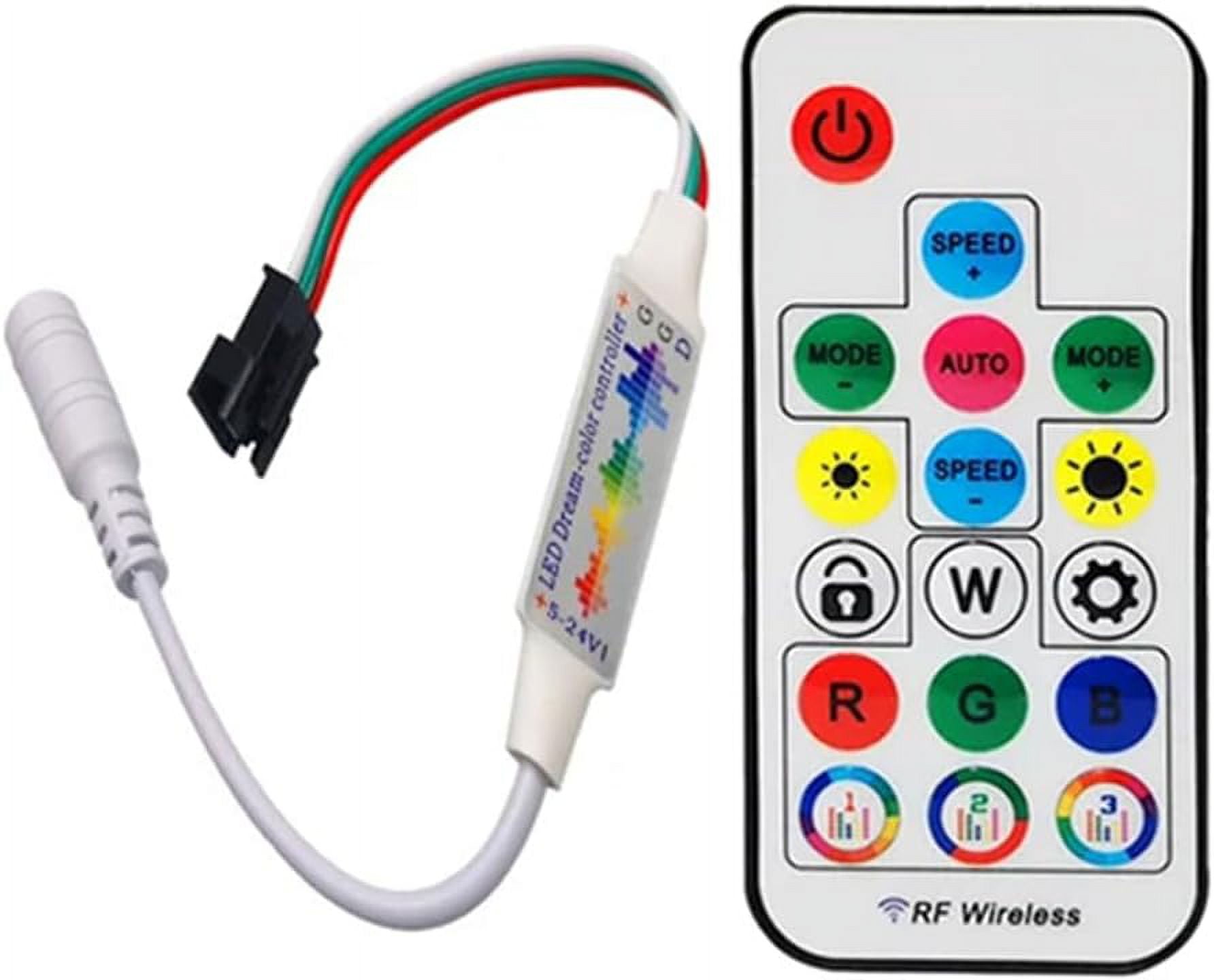 XIACOCO-Ws2812B Ws2811 5050 Rgb Led Strip Light Music Controller Mini ... XIACOCO-Ws2812B Ws2811 5050 Rgb Led Strip Light Music Controller Mini ...